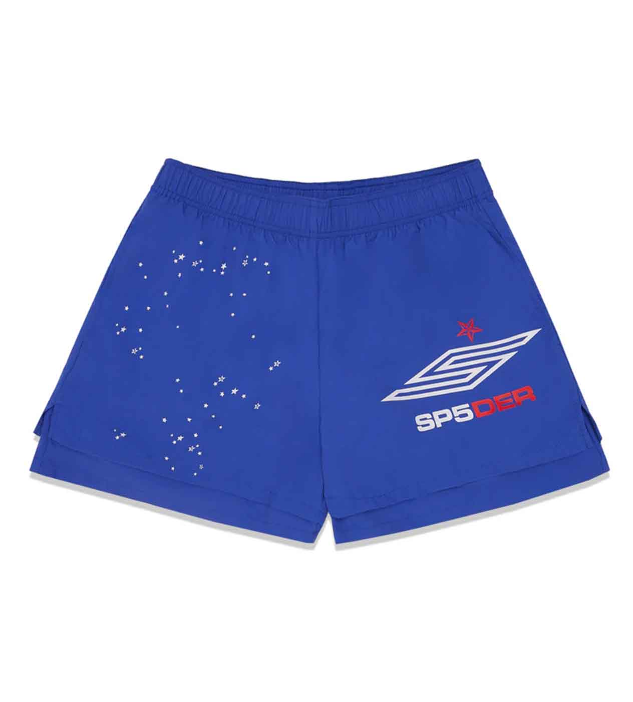 Sp5der Pro Double Layer Shorts Blue – Urban Theory